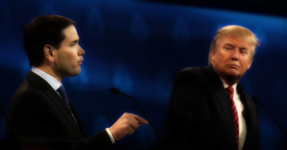 Rubio is on pace for zero wins in the first 15 states, but denial and ...