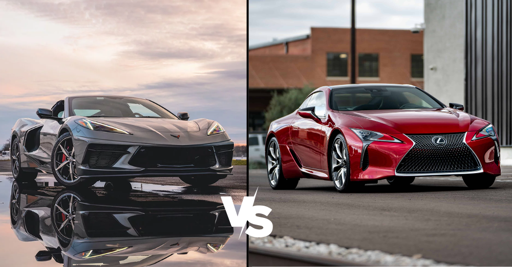 Comparing Iconic Sports Cars: Lexus LC 500 Vs Chevy Corvette